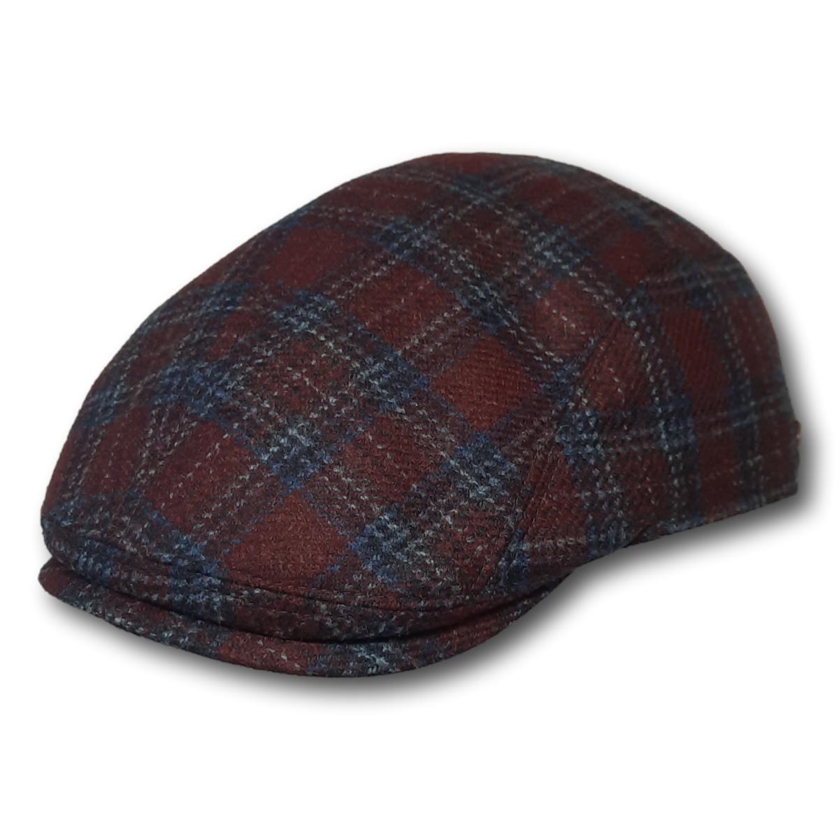 Gottmann Jackson Wool Plaid Ivy :: BeauChapeau Hat Shop