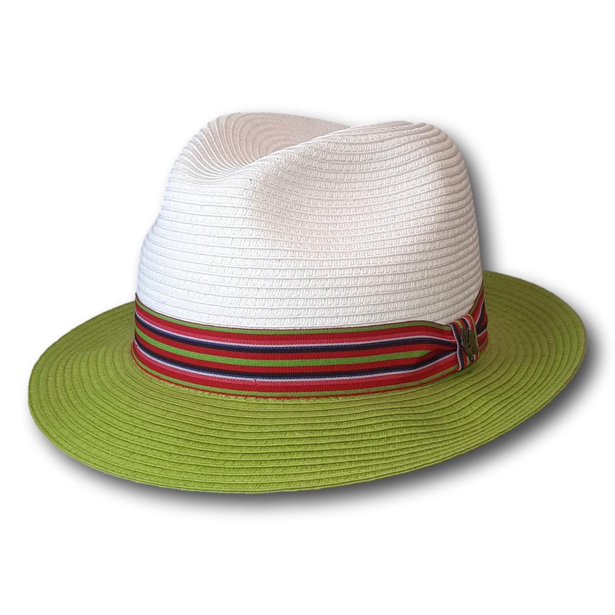 Orion Two-Tone Fedora :: BeauChapeau Hat Shop