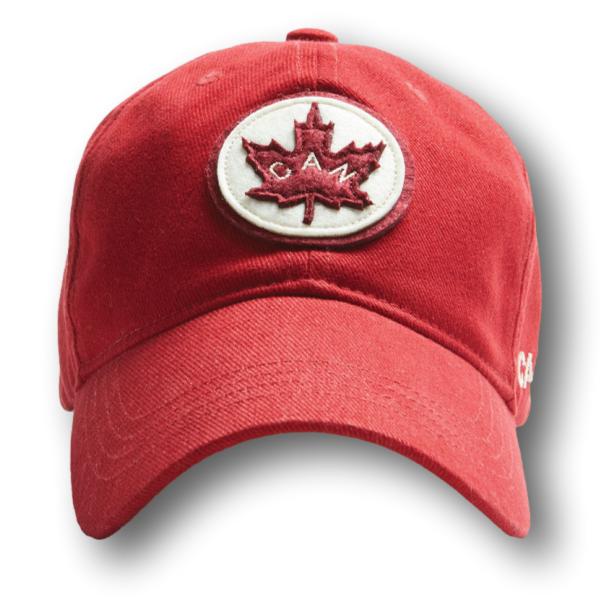 Canada Maple Leaf Cap :: BeauChapeau Hat Shop