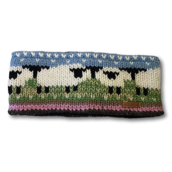 Knit Lamb Stripe Headband :: BeauChapeau Hat Shop
